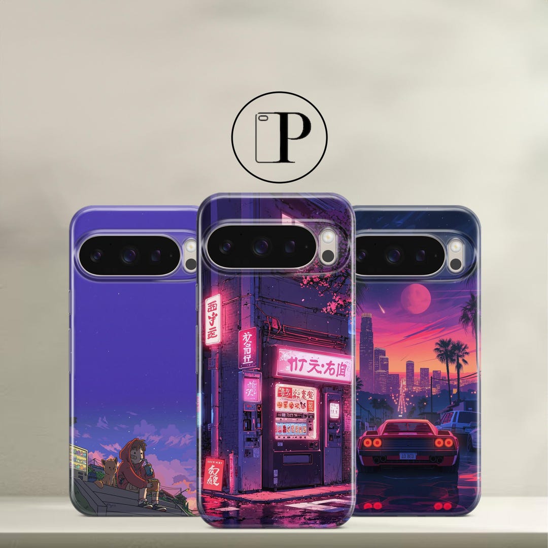 Lo-fi Palette Phone Case Starry Sky Cover for Google Pixel 9 8 7A 6 ...