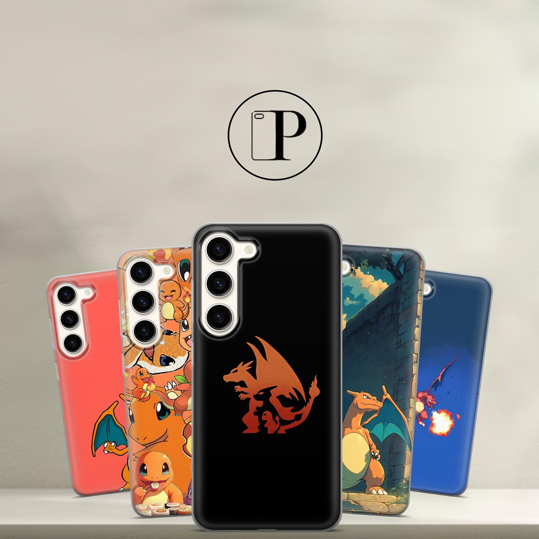 Charizard Phone Case Fire Pokemon Cover for Samsung A26/A35/A36/A55/A56 ...