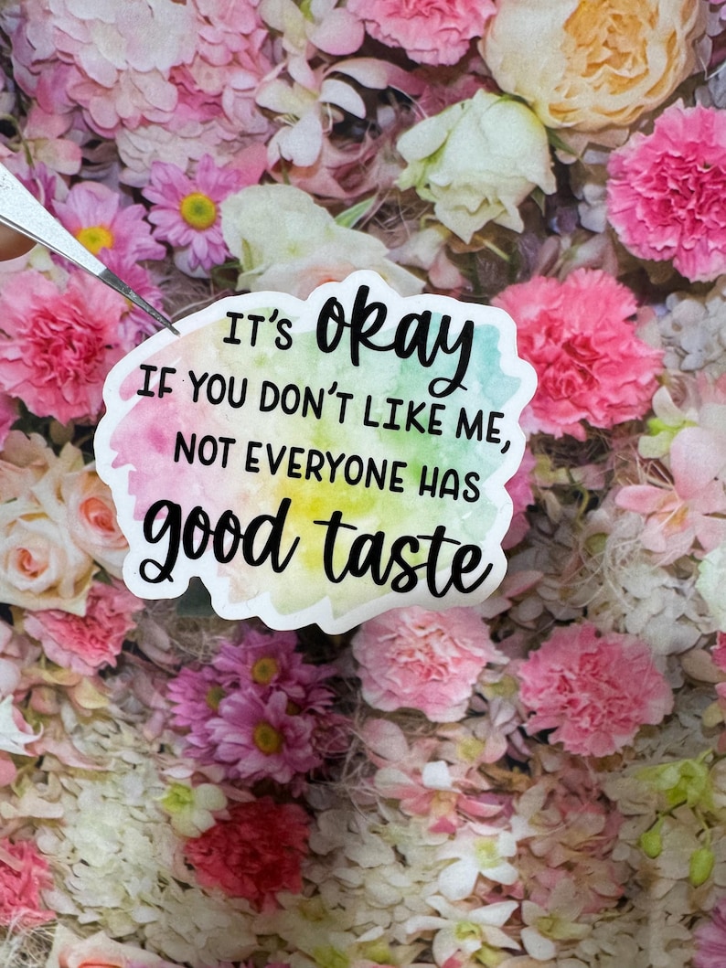 It’s Okay If You Don’t Like Me | Funny Sticker | Sarcastic Sticker | - Etsy