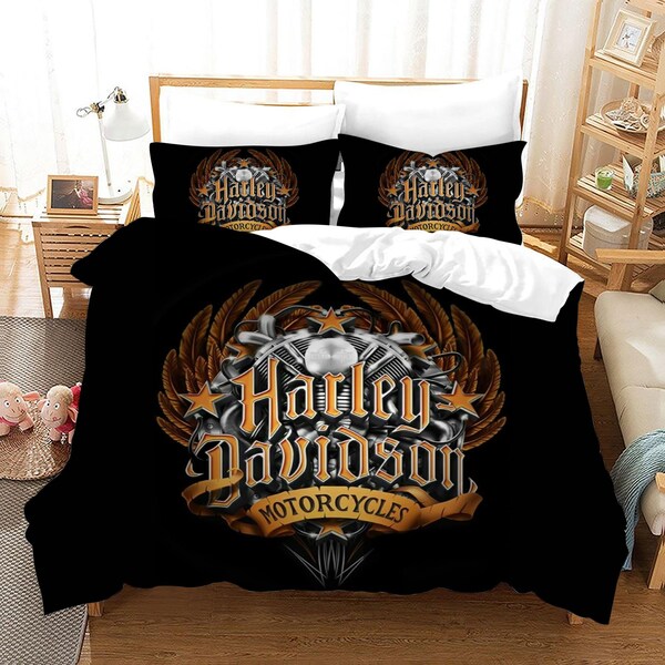 Harley Davidson Quilts - Etsy