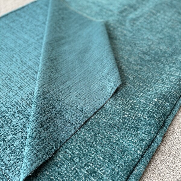 Teal Upholstery Fabric - Etsy