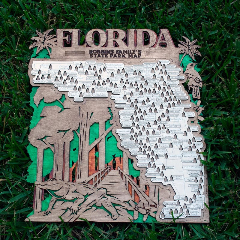 Custom State Map - Etsy