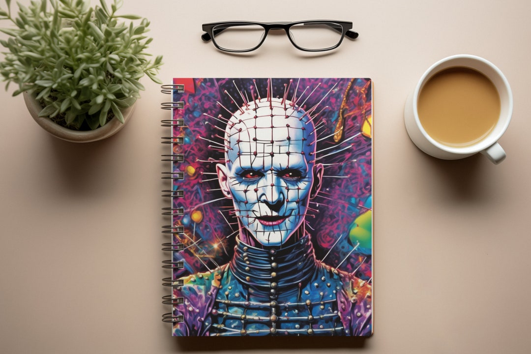 Rainbow Horror Spiral Notebook | Gift for Her | Lined Notebook ...