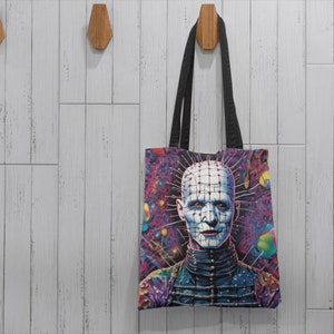 Rainbow Slasher Tote 90s Retro Nostalgia Gift for Horror Fan Bright ...