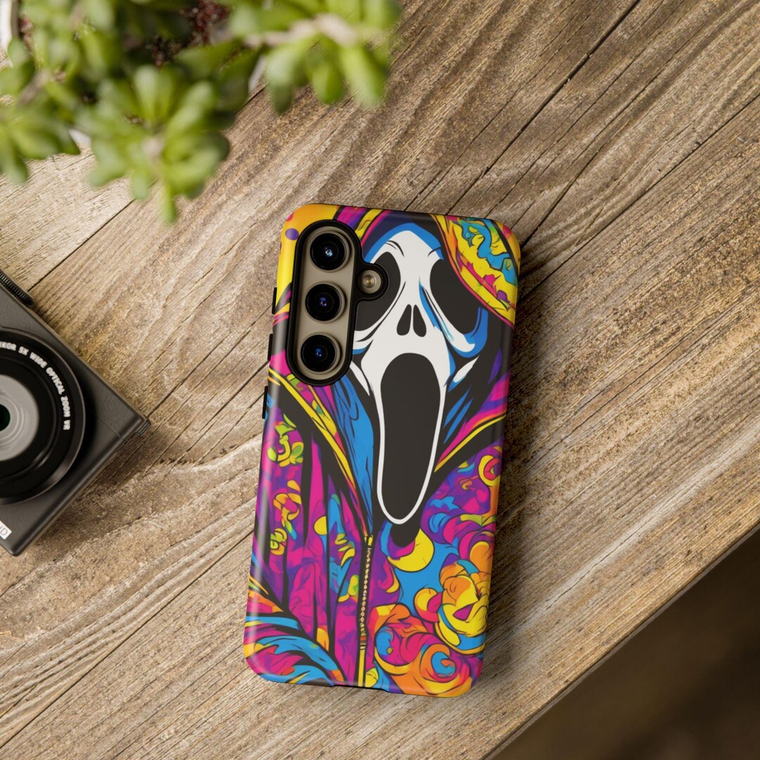 Rainbow Slasher Tough Cases 90s Retro Halloween Durable Phone Case Gift ...