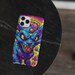 Chupacabra Phone Case 90s Retro Rainbow Cryptid Durable Phone Case Gift ...