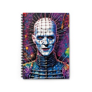 Rainbow Horror Spiral Notebook | Gift for Her | Lined Notebook ...
