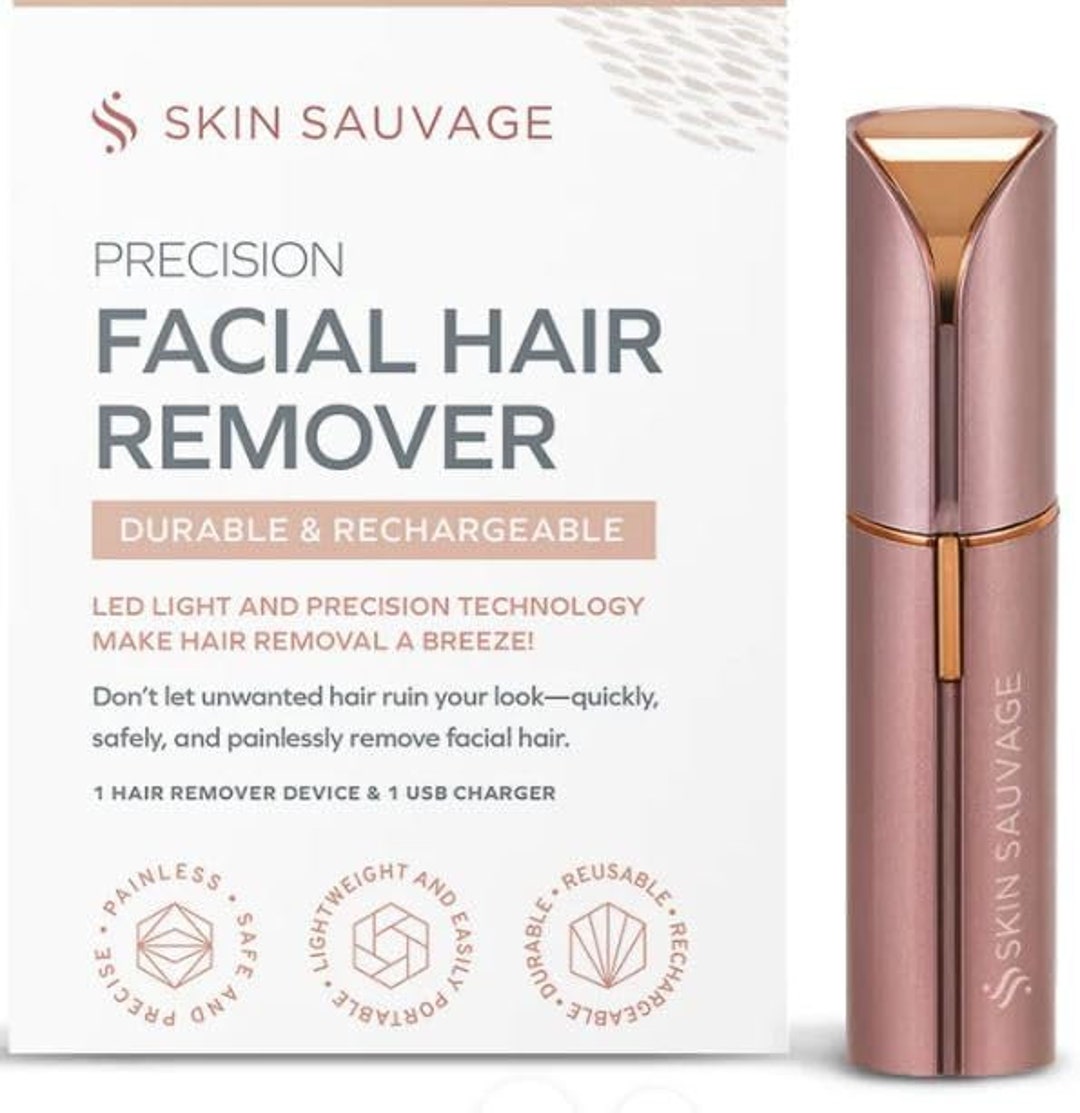 Rechargeable LED Light Facial Hair Remover Best Hair Removal Hair ...