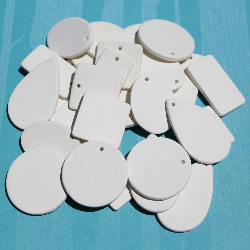 Ceramic Necklace Circle - Etsy