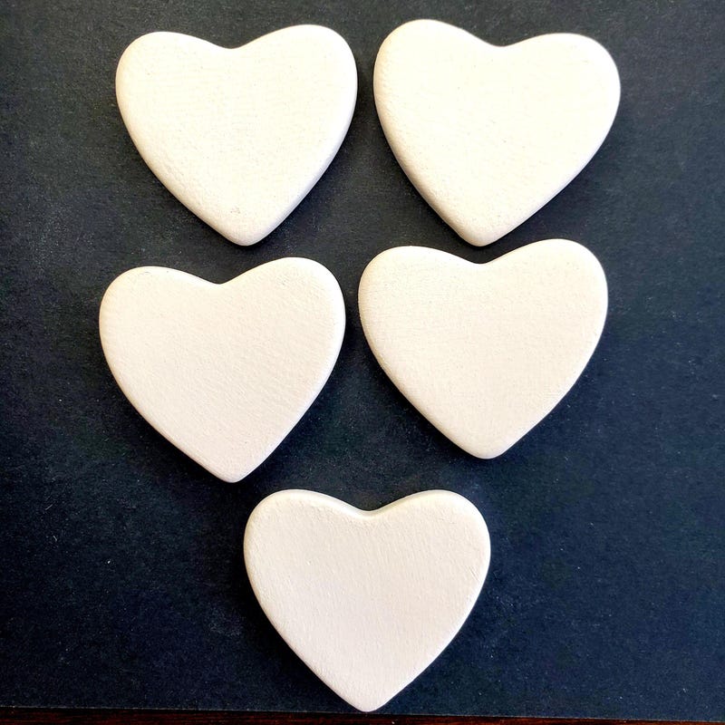 Clay Heart Pendant - Etsy