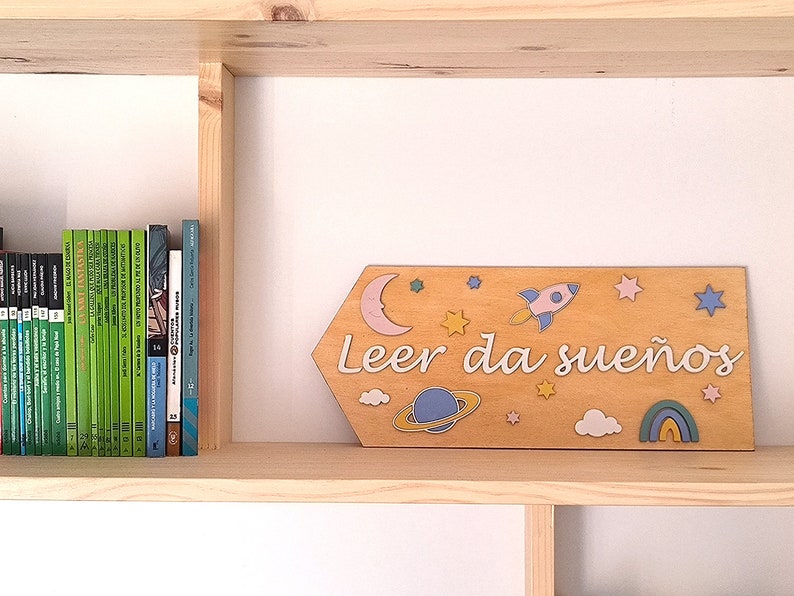 Personalized reading Gives You Dreams Sign - Etsy