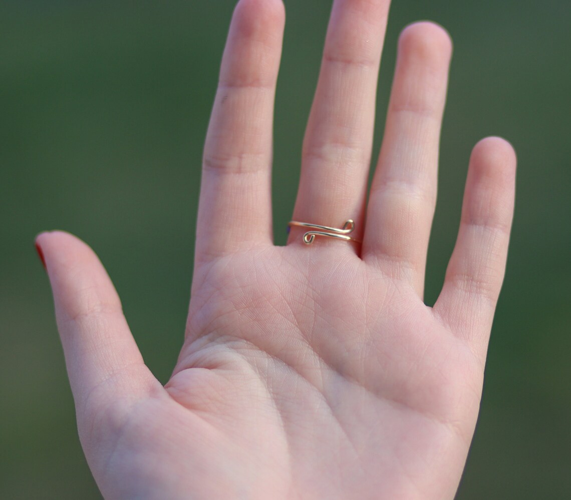 Fidget Ring Bead SET OF 3 Worry Rings for Anxiety Ring With Beads ...