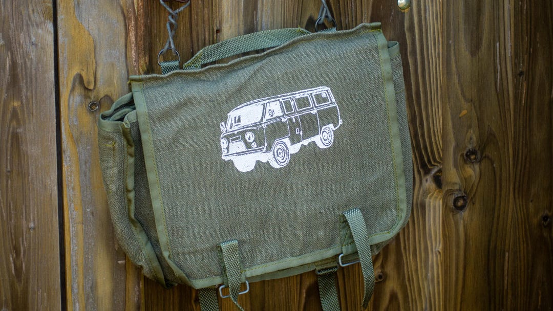 Polish Shoulder Bag UAZ Buchanka 452 Pouch Bread Bag Bag Screen ...