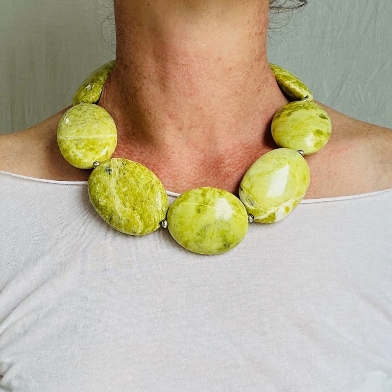 Serpentine Necklace - Etsy