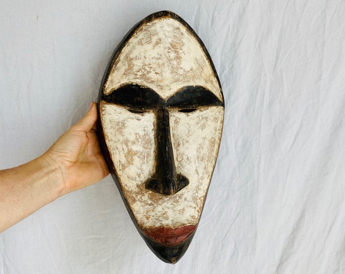 Kwele Mask. Gabon Africa . African Mask. - Etsy