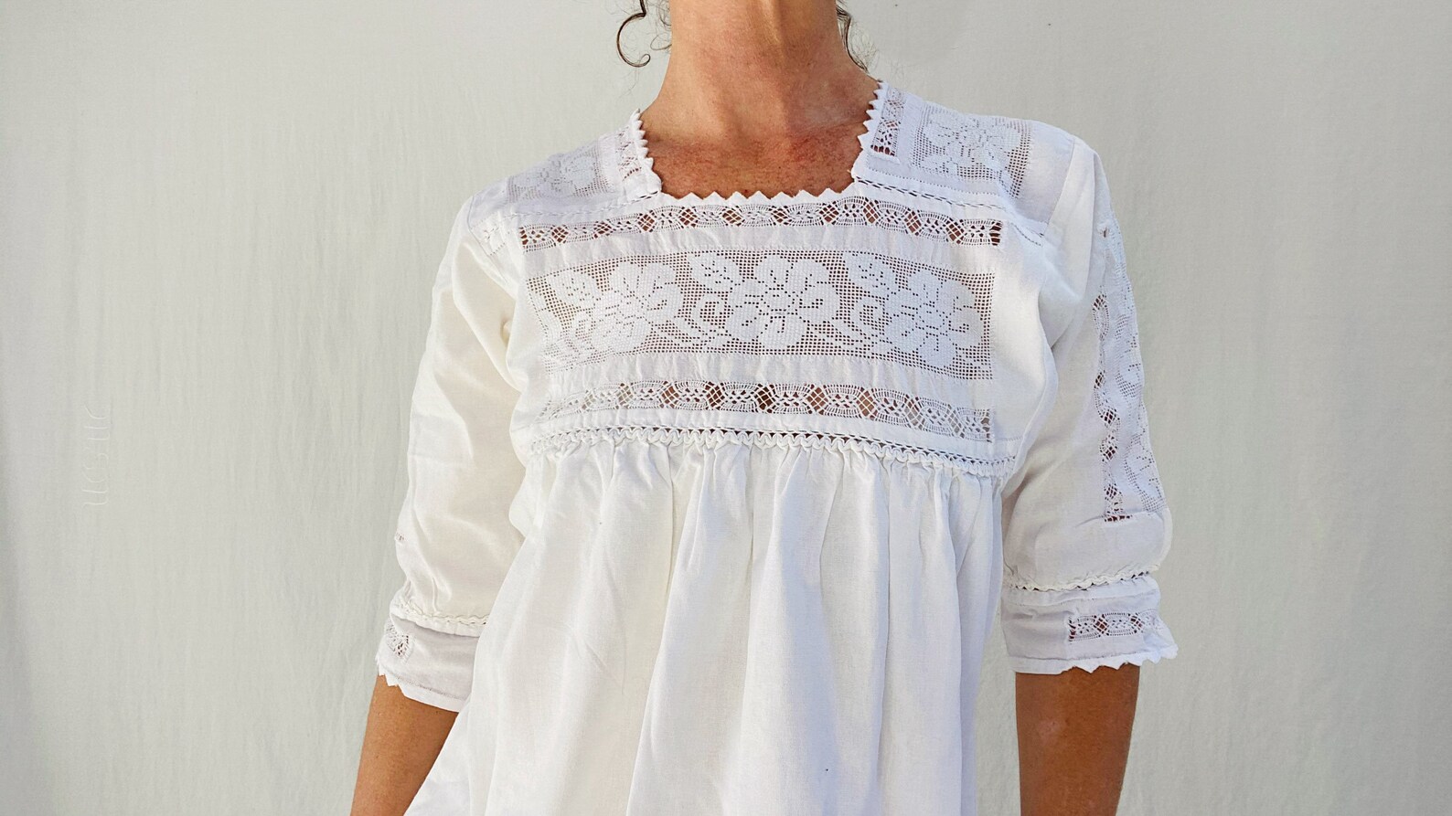 Purepecha Deshilada Blouse. All Cotton. 0085 - Etsy