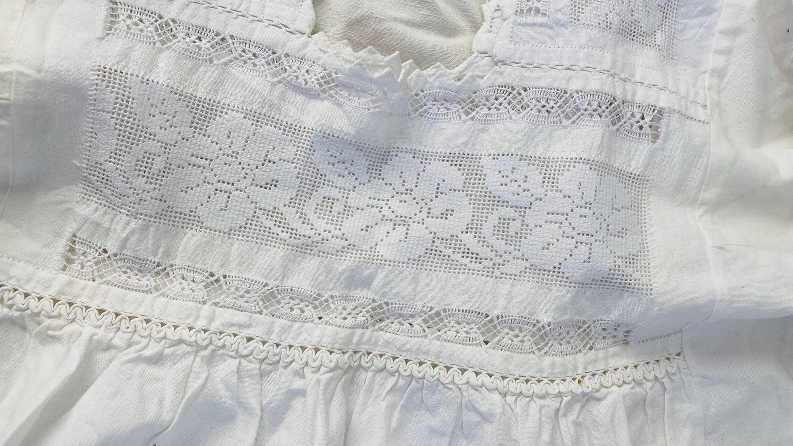 Purepecha Deshilada Blouse. All Cotton. 0085 - Etsy