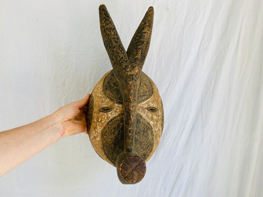 Kwele Mask. Gabon Africa . African Mask. 19th Century - Etsy