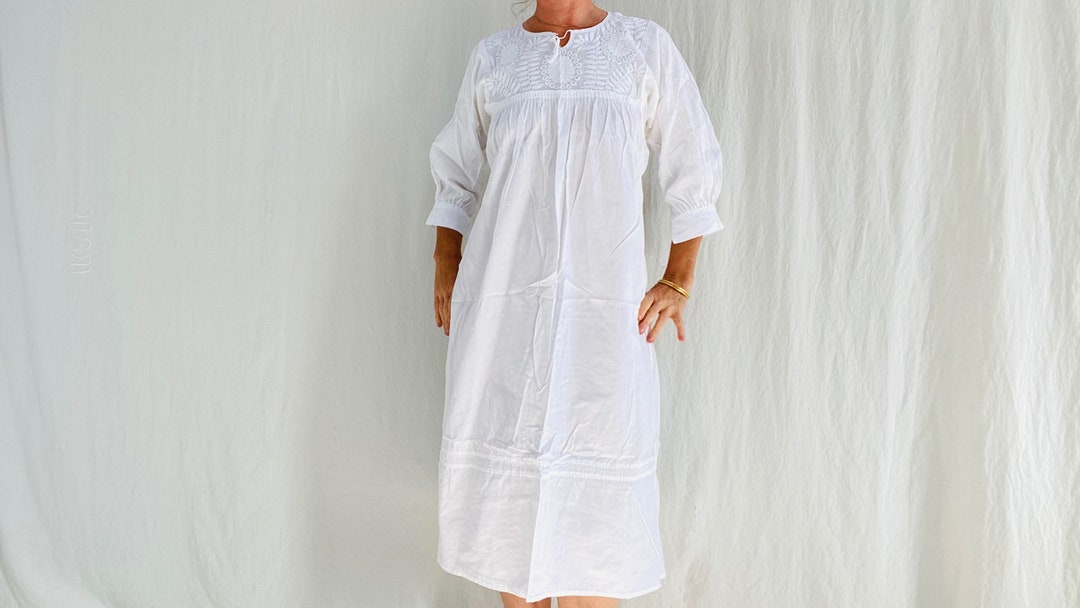 Hand-embroidered Chamula Dress. All Cotton. - Etsy