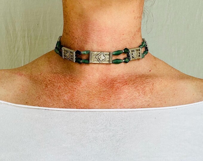 Ancient Roman Glass Choker Necklace. 2572 - Etsy