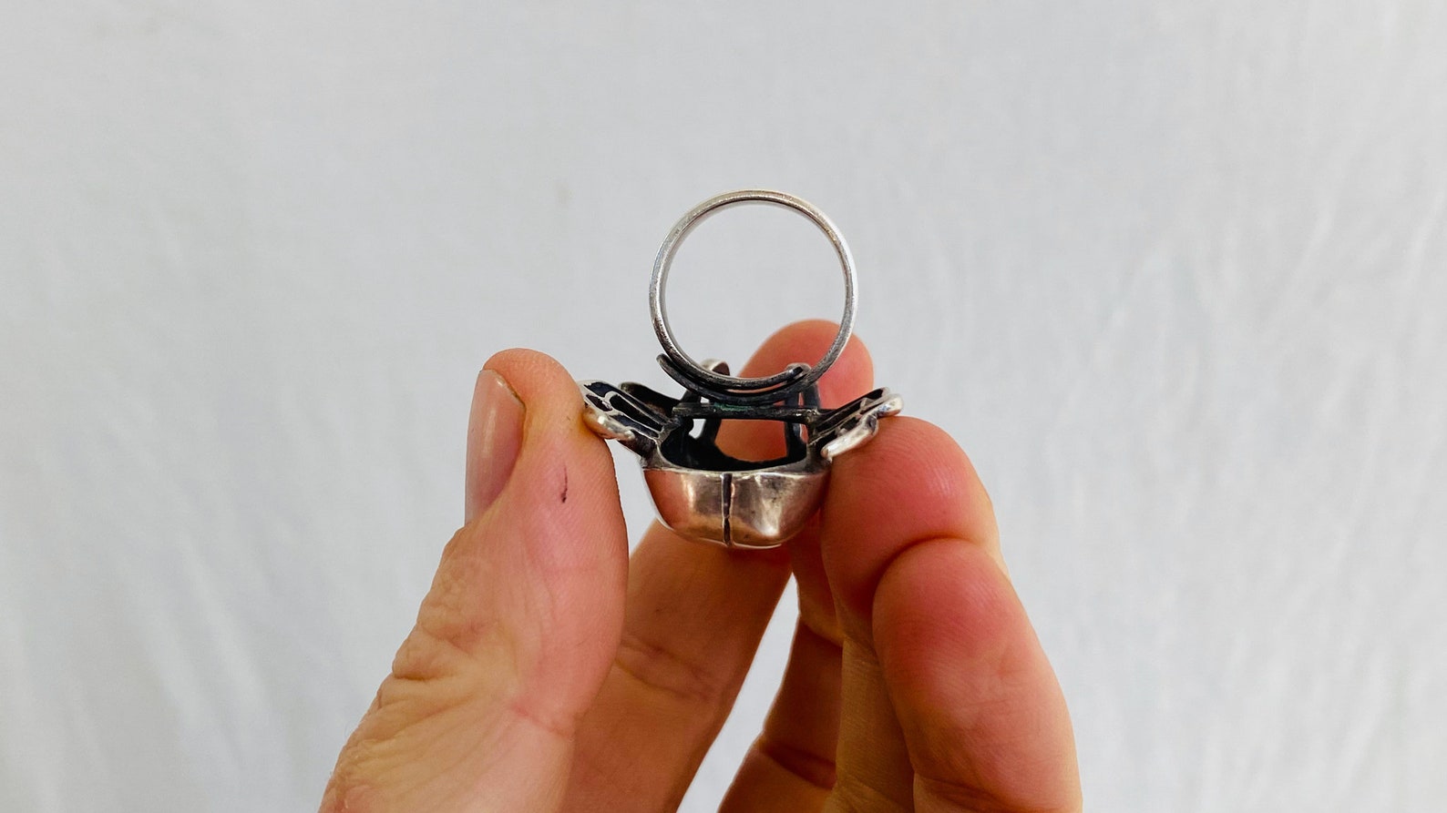 Hmong Silver Beetle Ring. Adjustable - Etsy