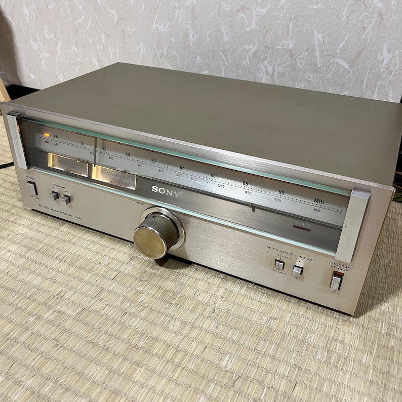 Vintage Sony ST-313 AM/FM Stereo Tuner – Fully Working – Japanese Model ...