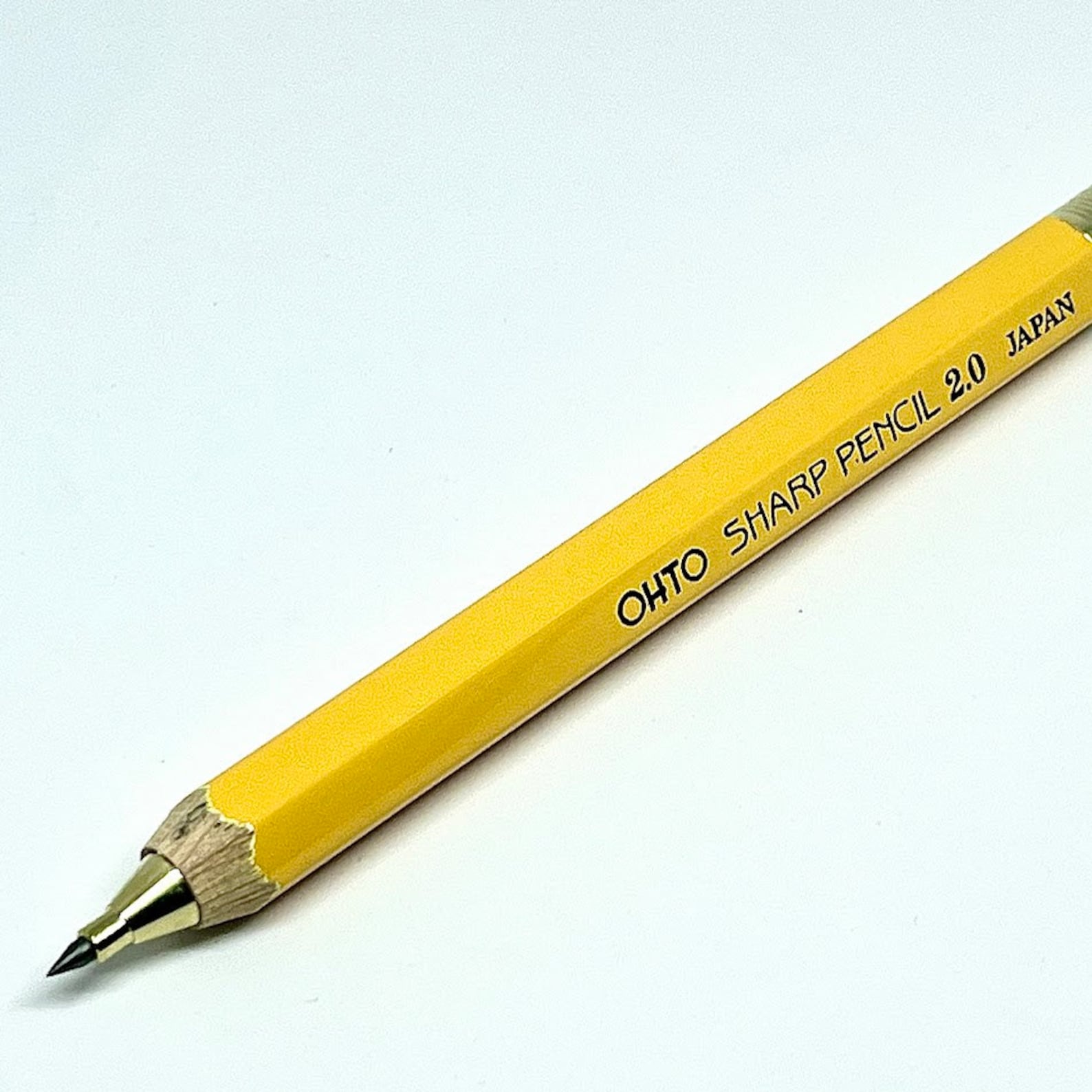 OHTO Wood Sharp Pencil 2.00mm Yellow Mechanical Pencil-sketching Tool ...