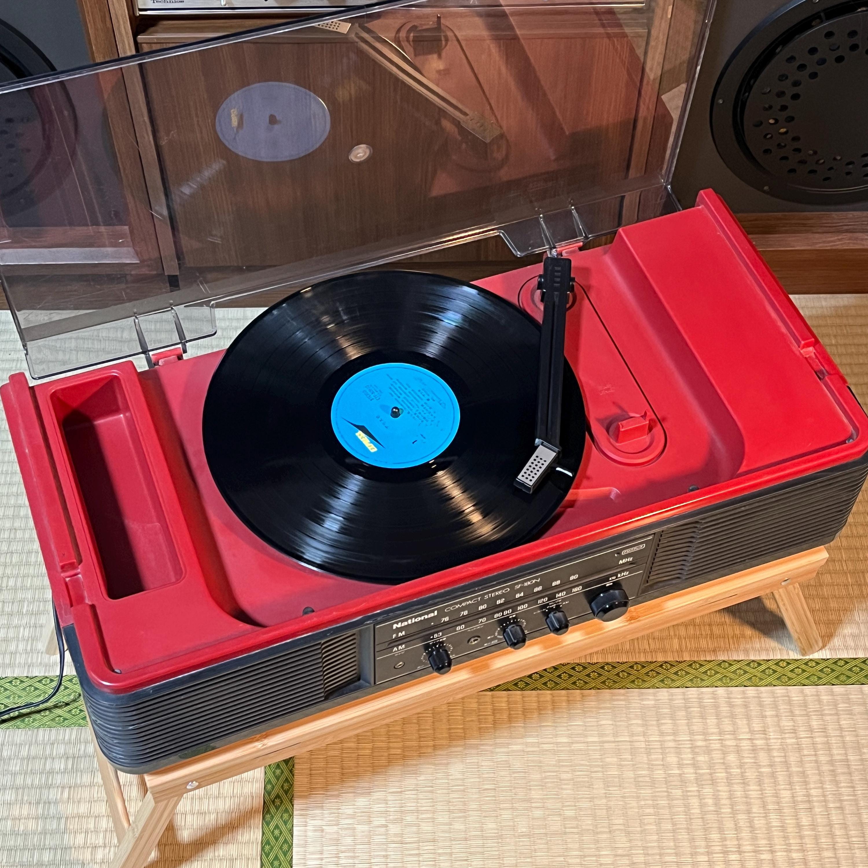 National SF-180N Radio & Record Player | Vintage Japanese Turntable ...