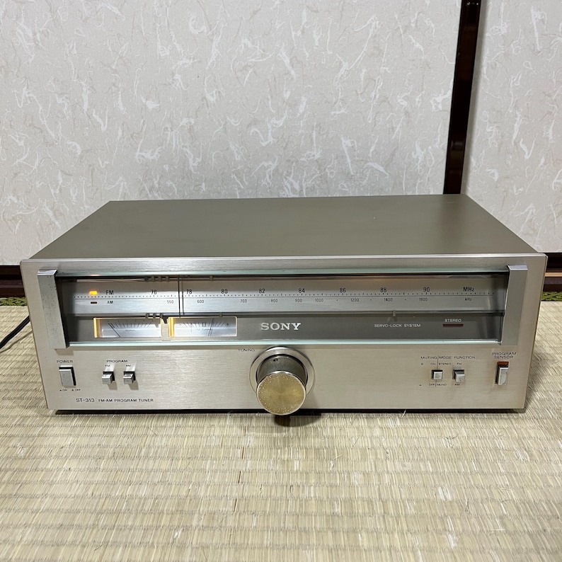 Vintage Sony ST-313 AM/FM Stereo Tuner – Fully Working – Japanese Model ...