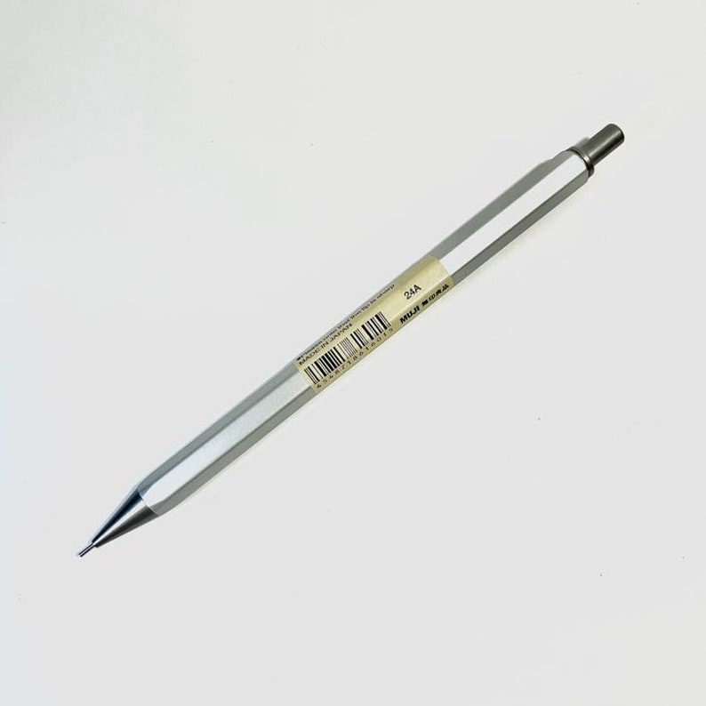 Muji Aluminum Hex Mechanical Pencil 0.5mm Silver From Japan - Etsy