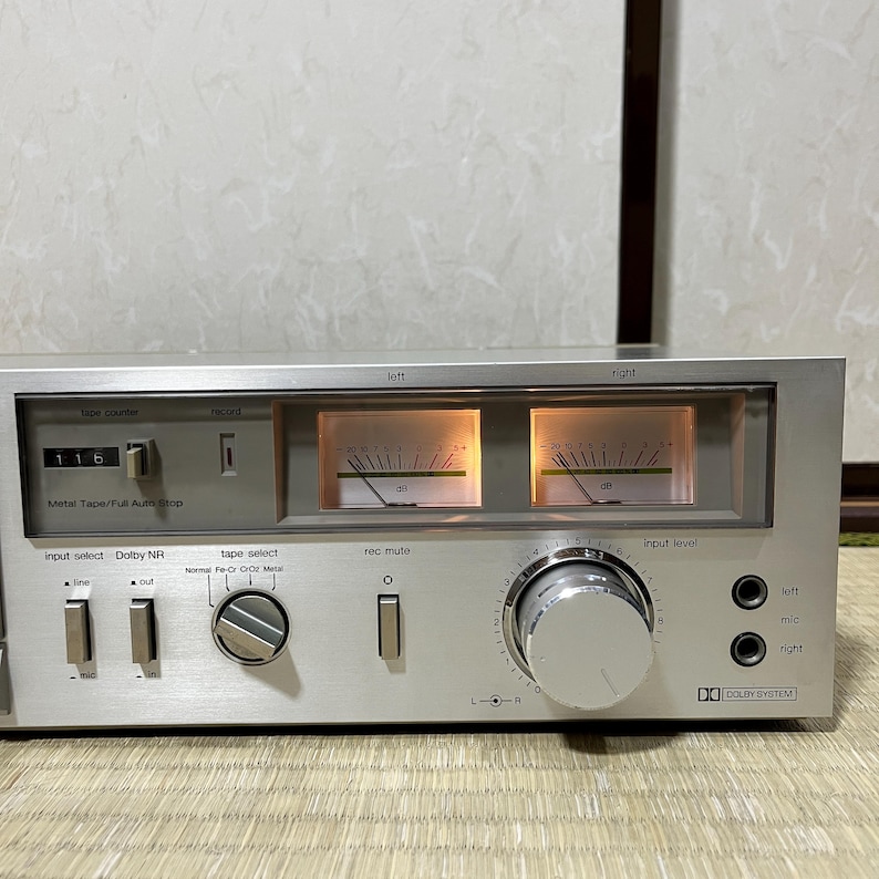 Vintage Technics RS-M13 MK2 Stereo Cassette Deck — Fully Working, Japan Made - Etsy
