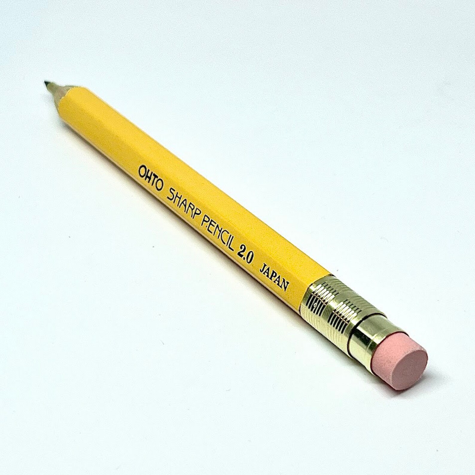 OHTO Wood Sharp Pencil 2.00mm Yellow Mechanical Pencil-sketching Tool ...