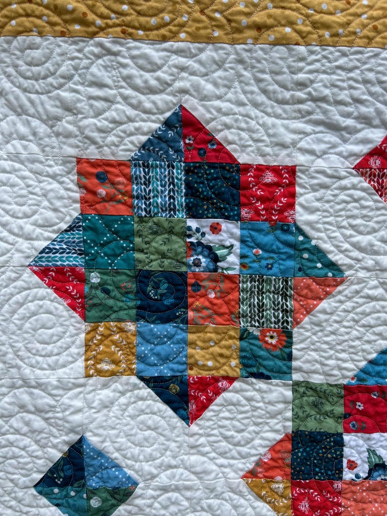 Briar Rose/goodnight Irene Quilt - Etsy