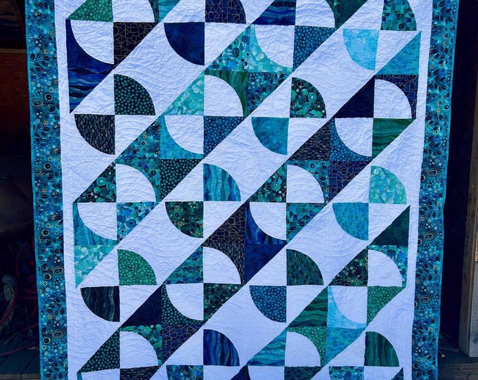 Wave Quilt - Etsy