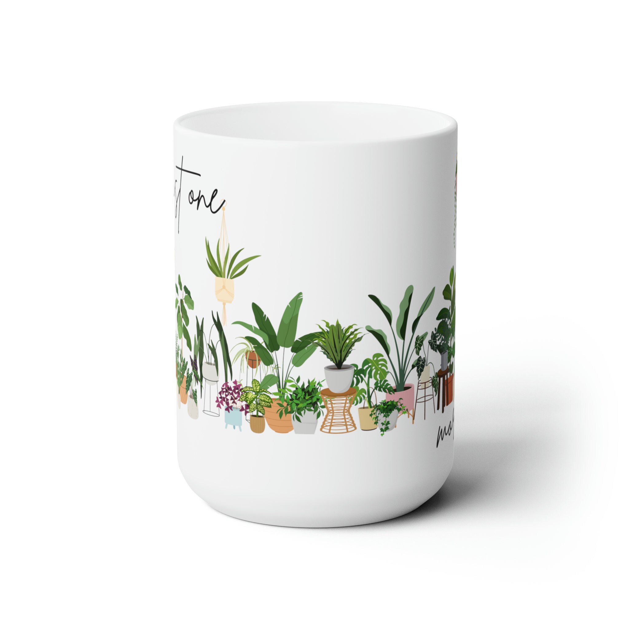 Plant Lover Coffee Mug, Plant Lovers, Ceramic Mug, Gift, Christmas ...
