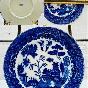 Plate Wall - Blue and White Saucers and Small Plates for Decor or ...