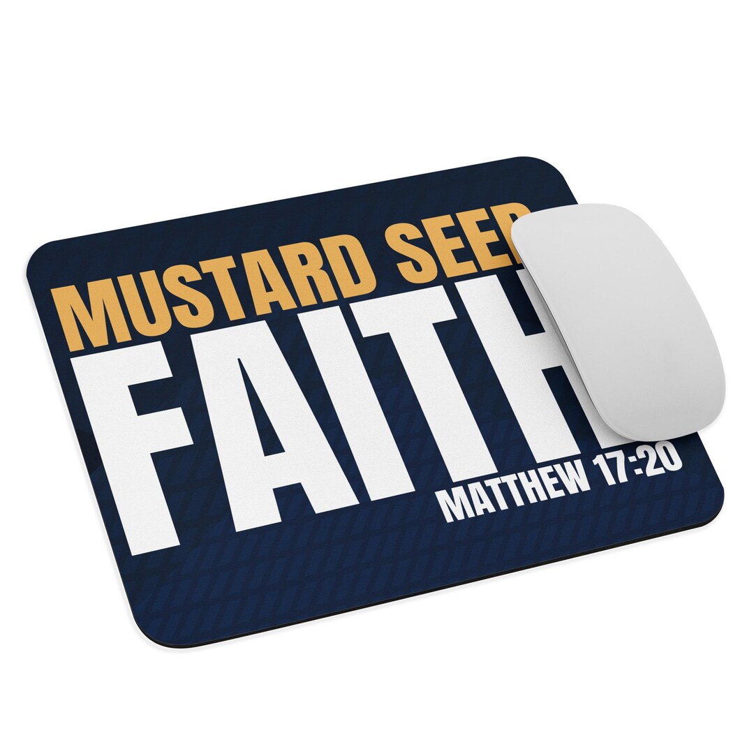 Mustard Seed Faith Mouse Pad - Etsy