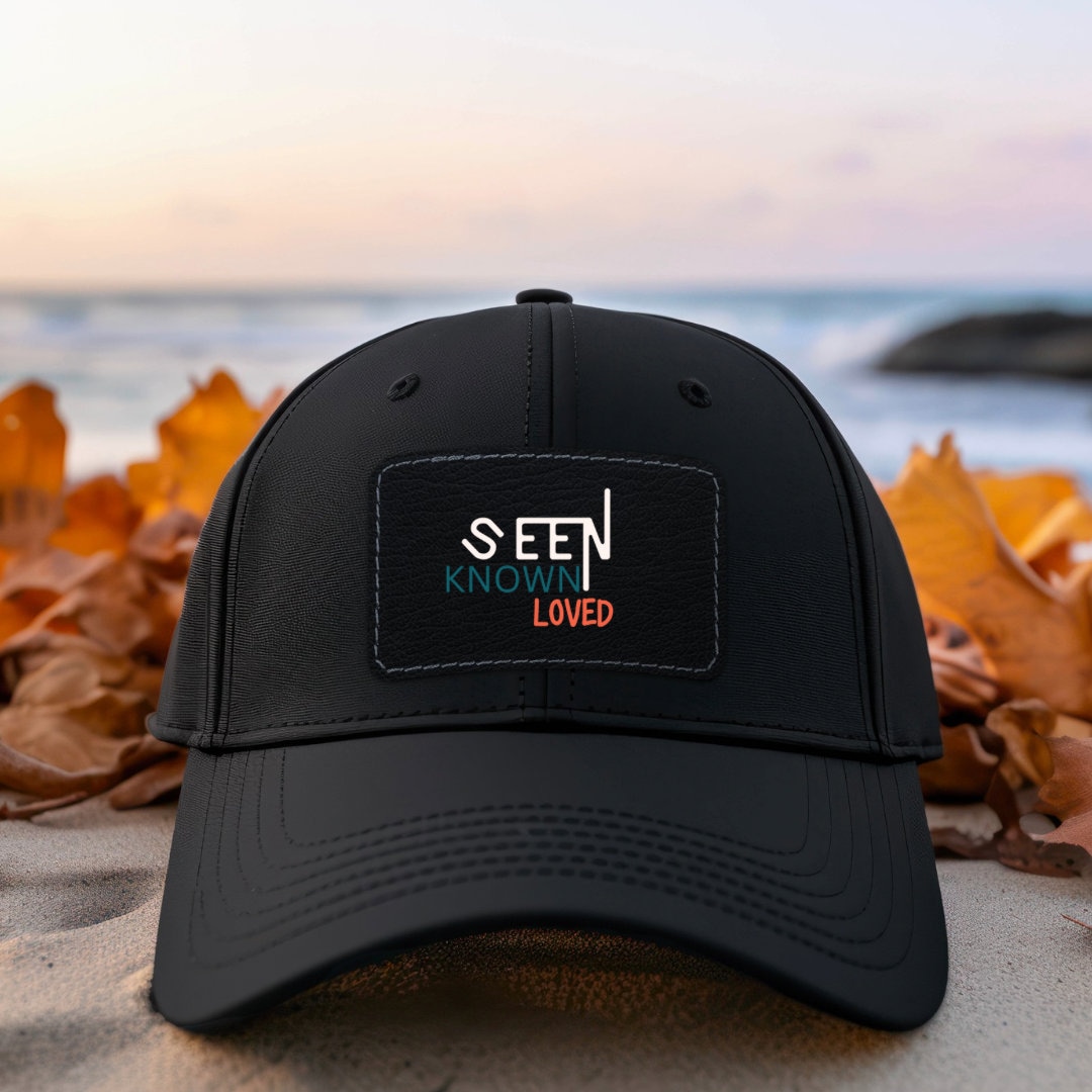 Hat With Patch Cap Christian Apparel Faith Inspired Gift Idea Hat Ball ...