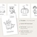 ABC Coloring Book Halloween, ABC Book, Alphabet Coloring Book, Activity ...
