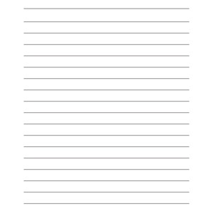 Lined Paper for 5.5 X 8.5 Size - Etsy