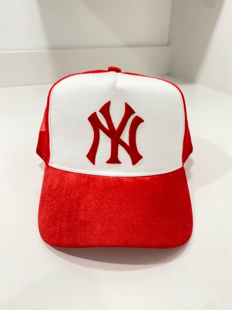 Nyc Cap Embroidery ,new York Cap Custom, Ny Trucker Hat, New York City ...