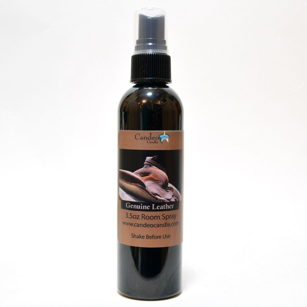 Genuine Leather, 3.5 Oz Room Spray - Etsy