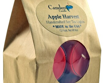 Apple Tea Lights - Etsy