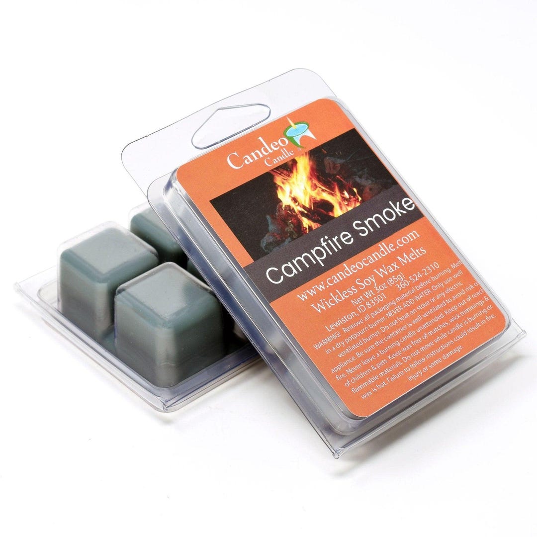 Campfire Smoke, Soy Melt Cubes, 2-pack - Etsy