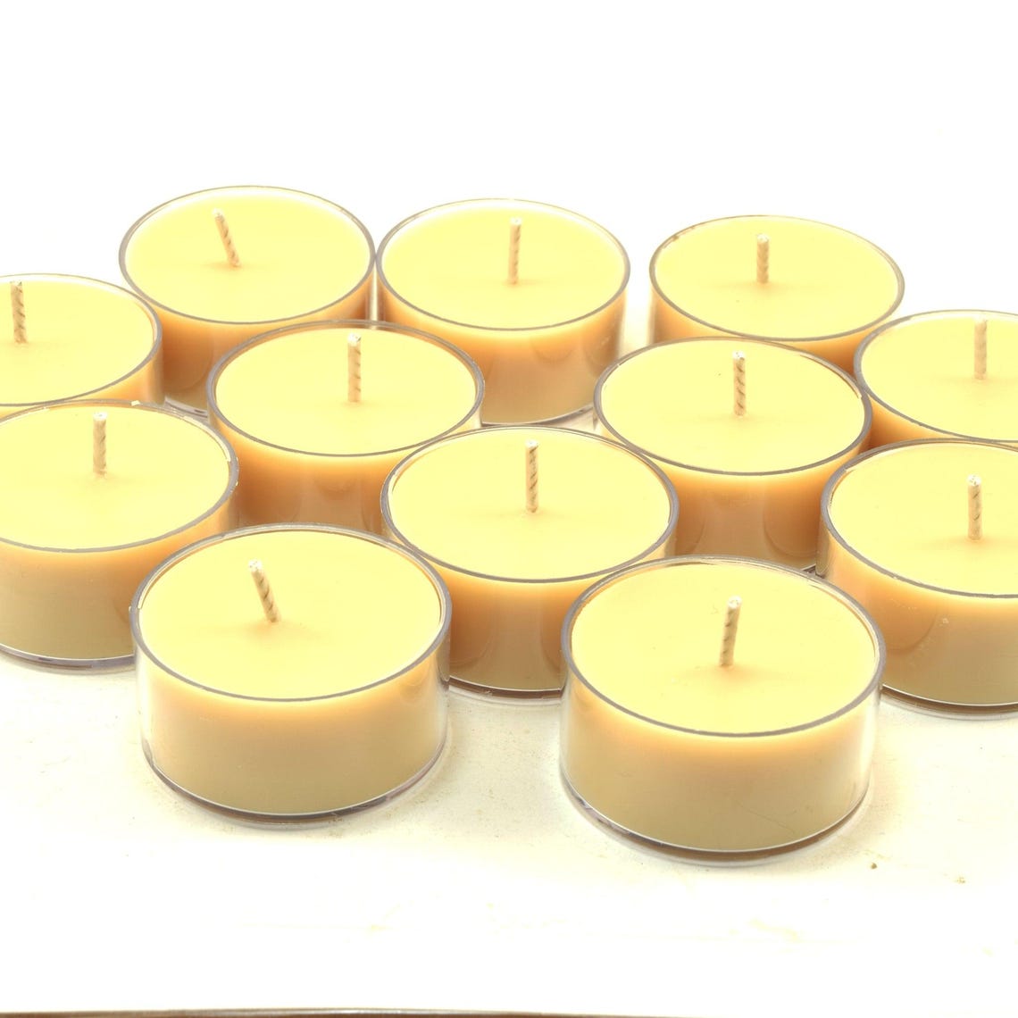 Very Vanilla, Soy Tea Light 12-pack - Etsy