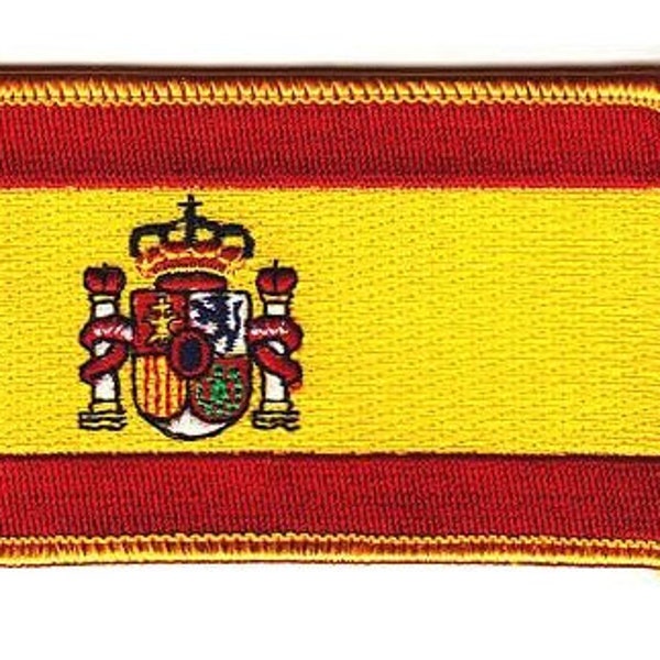 Flag of Spain Patch - Etsy