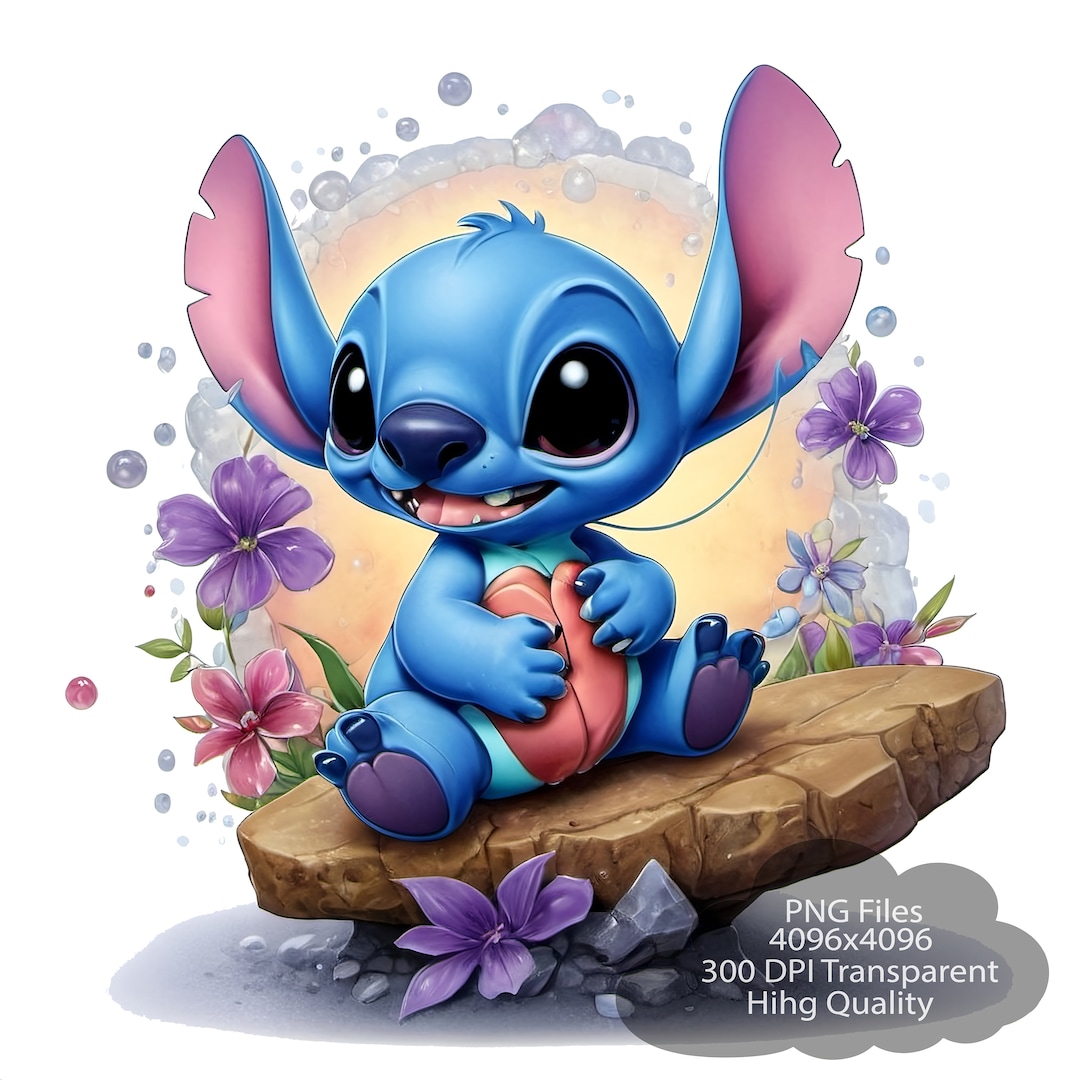 Stitch PNG Collection 8 High-quality Transparent Background Images for ...