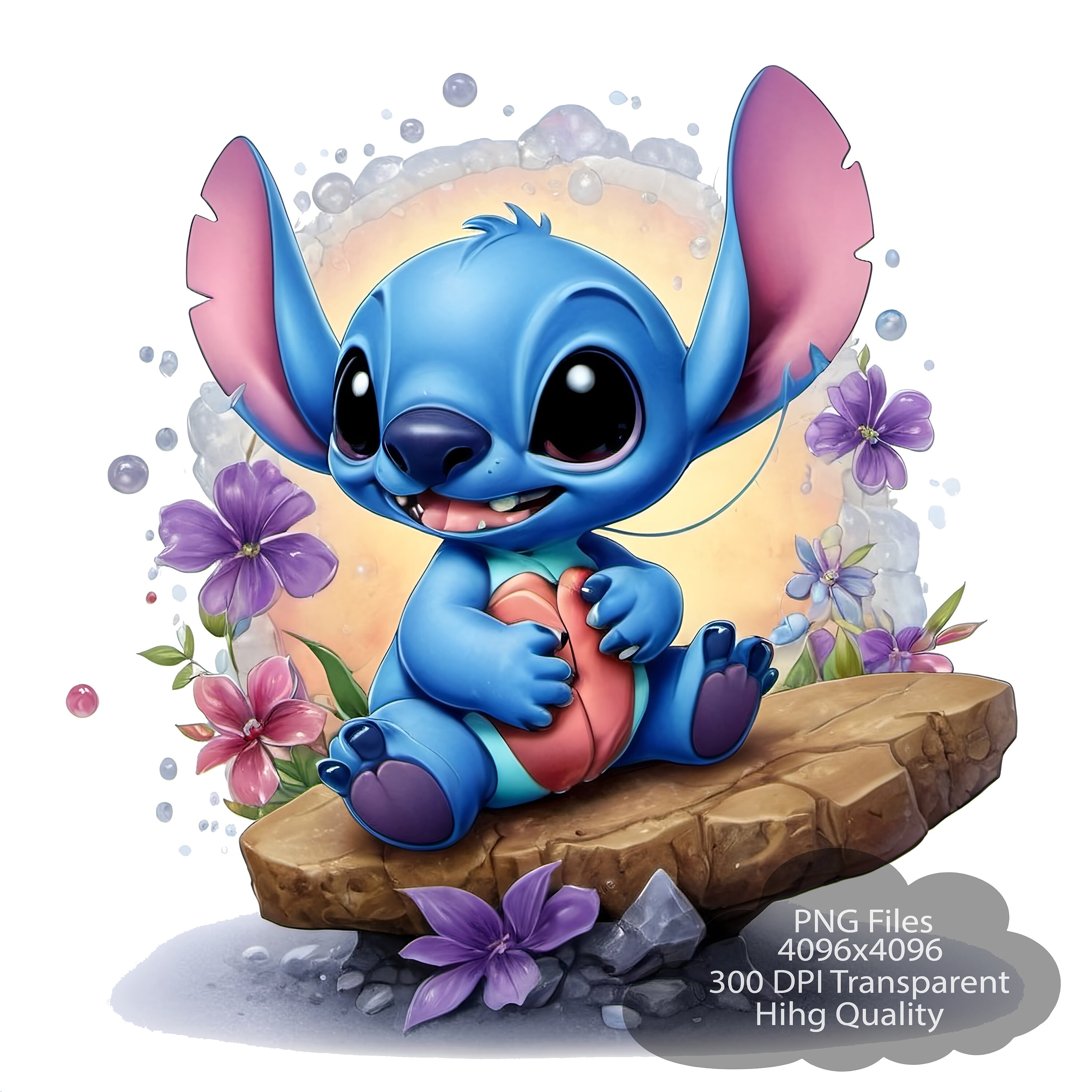 Stitch PNG Collection 8 High-quality Transparent Background Images for ...