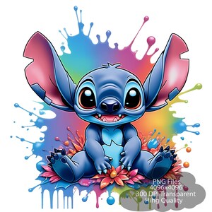 Stitch PNG Collection 8 High-quality Transparent Background Images for ...