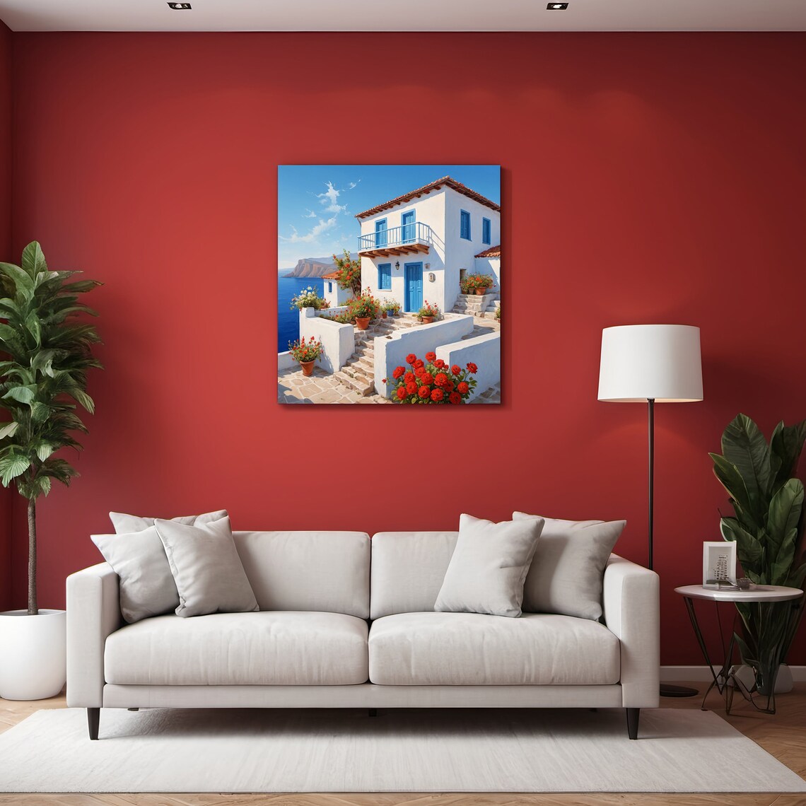 Blooming Balconies A Collection of Greek Island Homes Greek ...